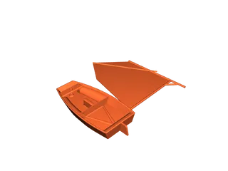 Optimist (Opti) Sailing Dinghy model by GW 228 | Download free STL ...