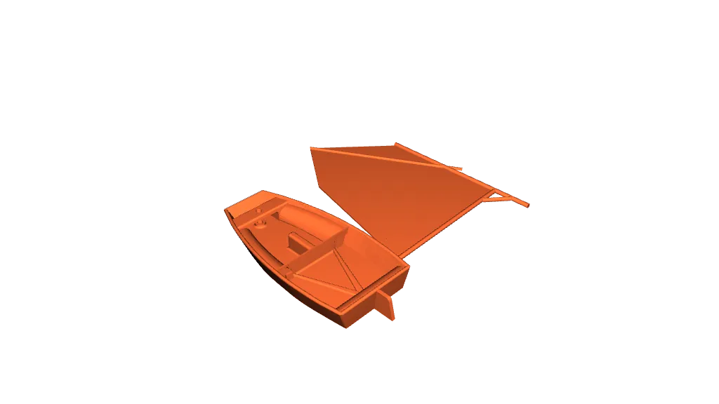 Optimist (Opti) Sailing Dinghy model by GW 228 | Download free STL ...