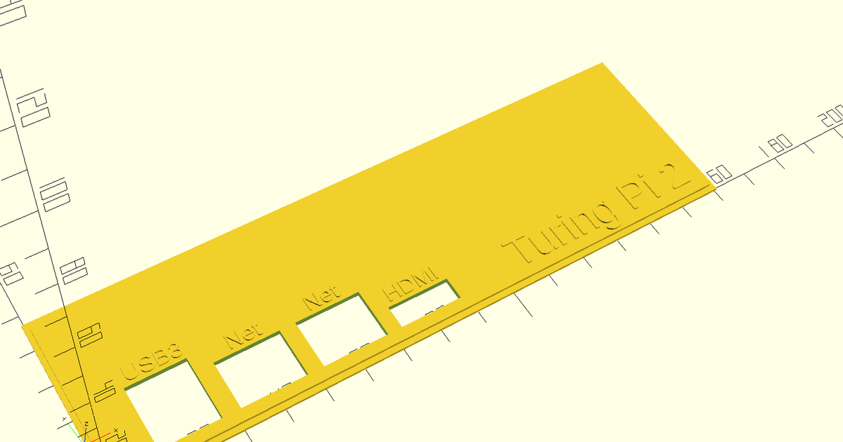 Turing Pi V2 IO Shield with Labels by Dis | Download free STL model ...
