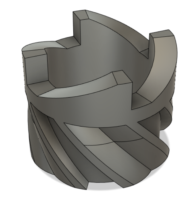 Mini-cross starter sleeve by Otto | Download free STL model ...