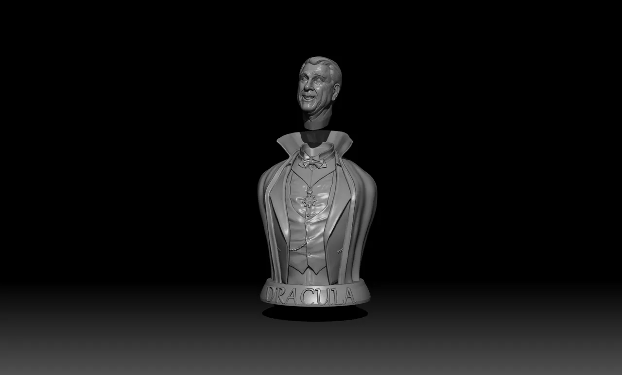 Count Dracula-Leslie Nielsen by JS-studio | Download free STL model ...