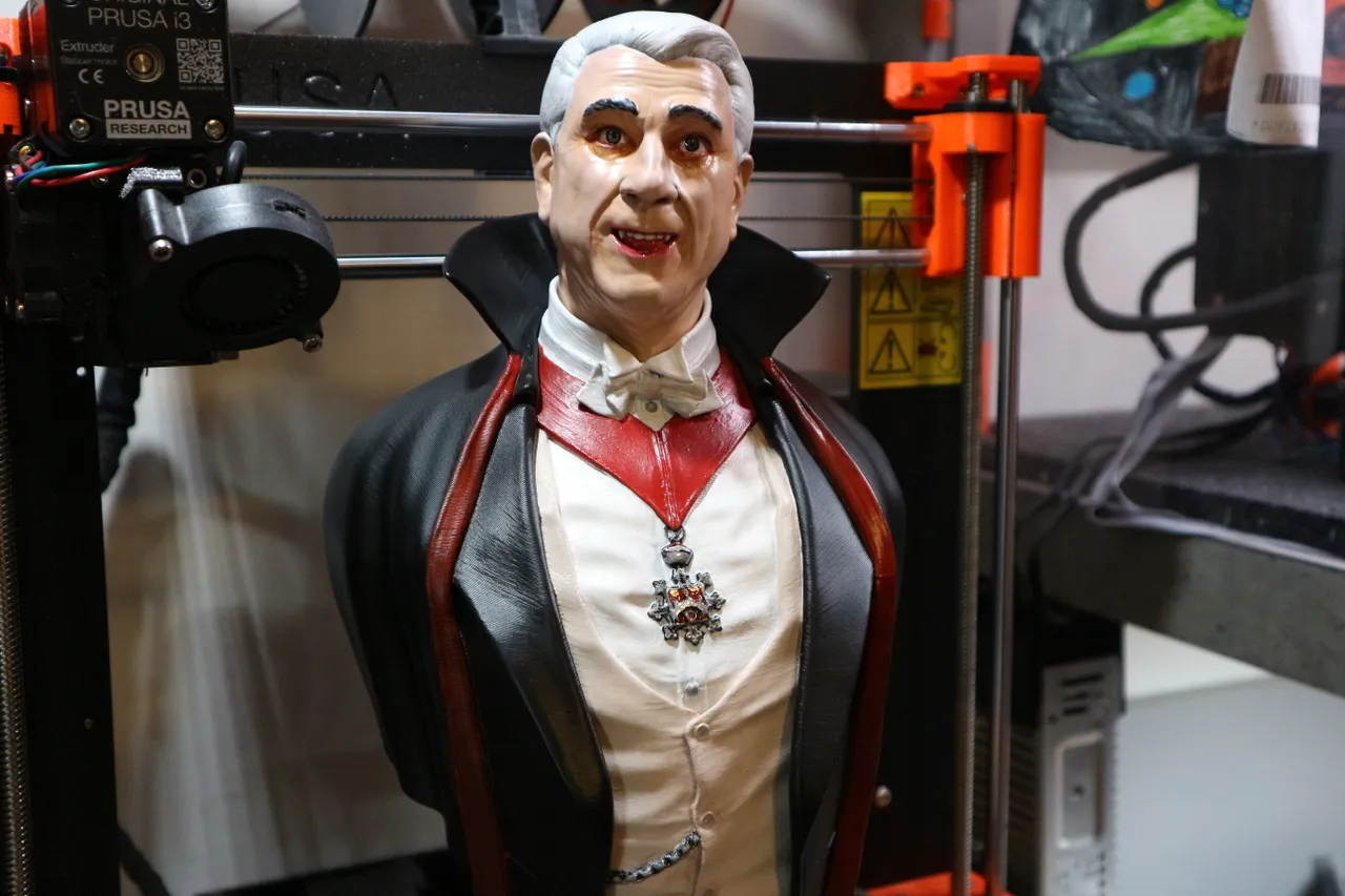 Count Dracula-Leslie Nielsen by JS-studio | Download free STL model ...