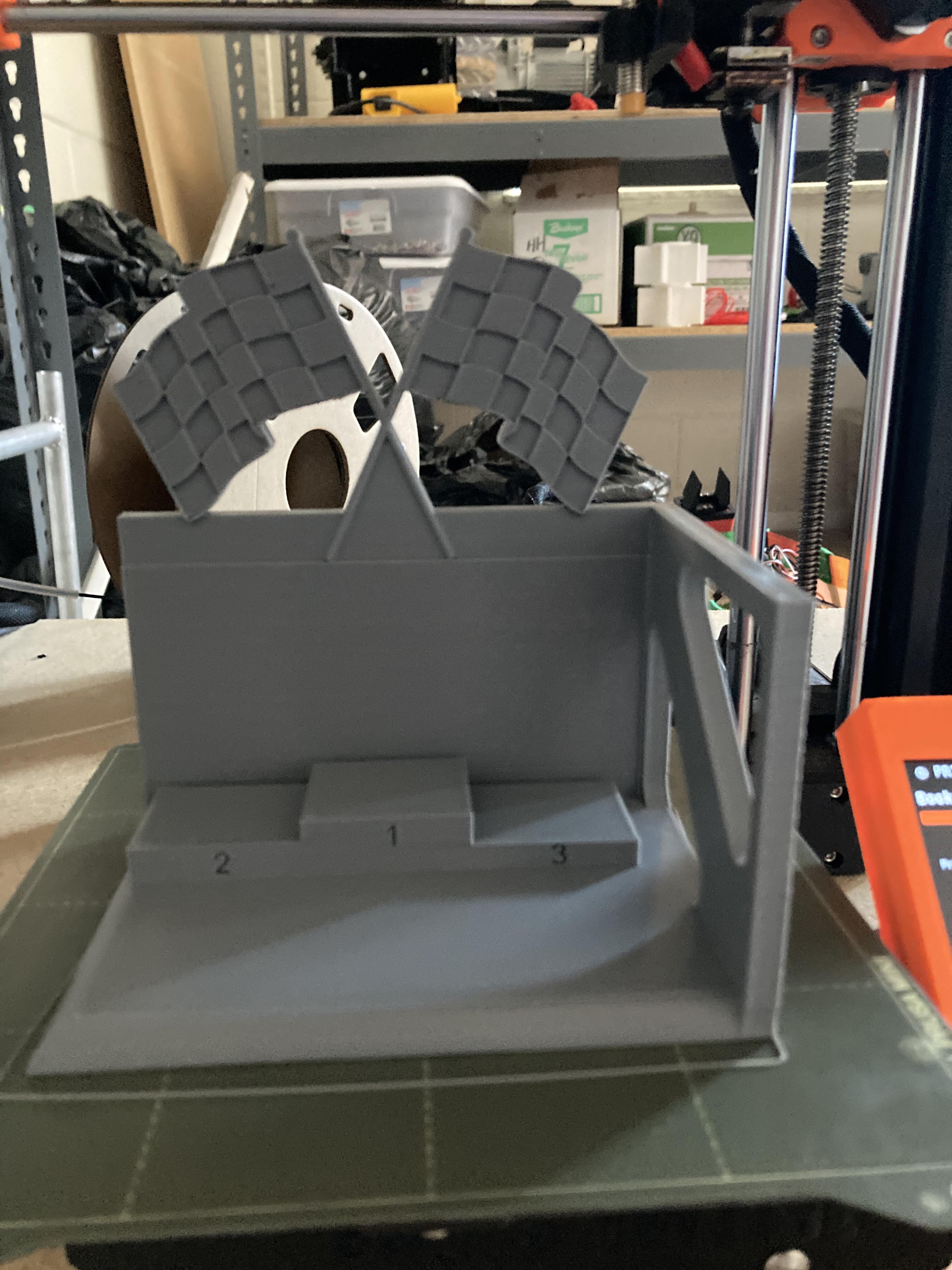 Racing Themed Bookend by Ryan Astles | Download free STL model ...