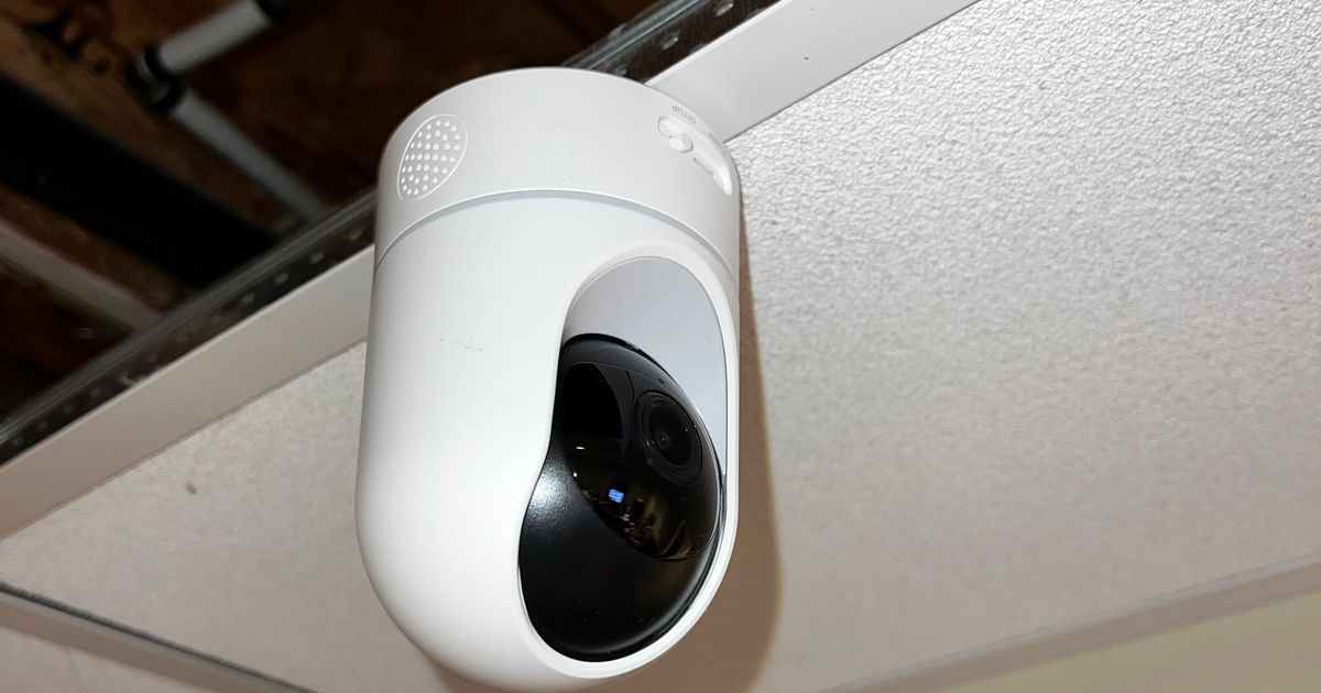 Eufy Security Indoor Cam 2K Pan & Tilt Suspended ceiling mounting ...