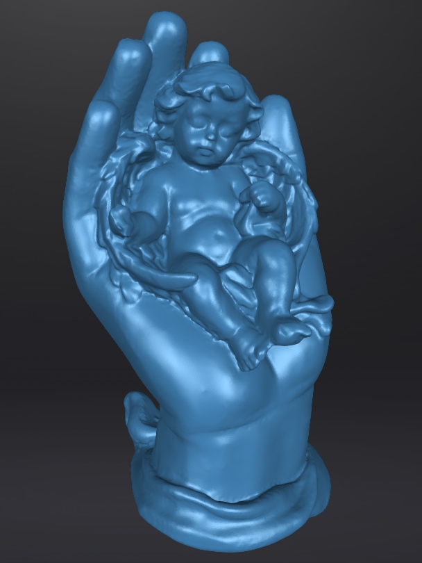 Engel in Hand (Angel in Hand) by Tobi aus LE | Download free STL model ...