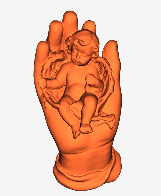 Engel in Hand (Angel in Hand) by Tobi aus LE | Download free STL model ...