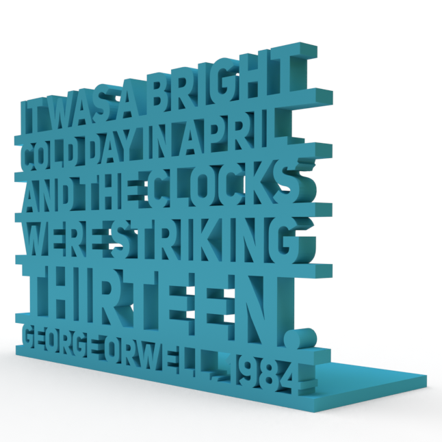 Bookend by Famous Books by MaBu | Download free STL model | Printables.com