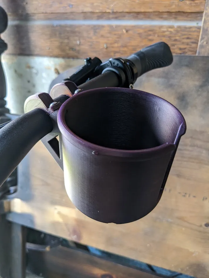 Bicycle Cup Holder by Eli | Download free STL model | Printables.com