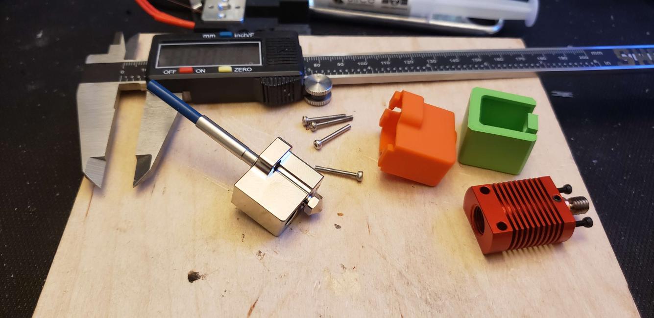 spiggytech Ankermake M5 T-Volcano Hot End Mod Shims by spiggytech ...