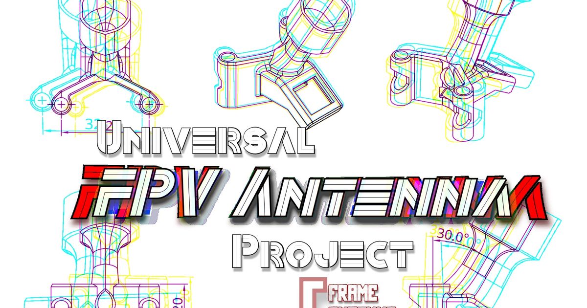 The FPV Antenna Project: Universal FPV Drone U.Fl for O3/Vista ...