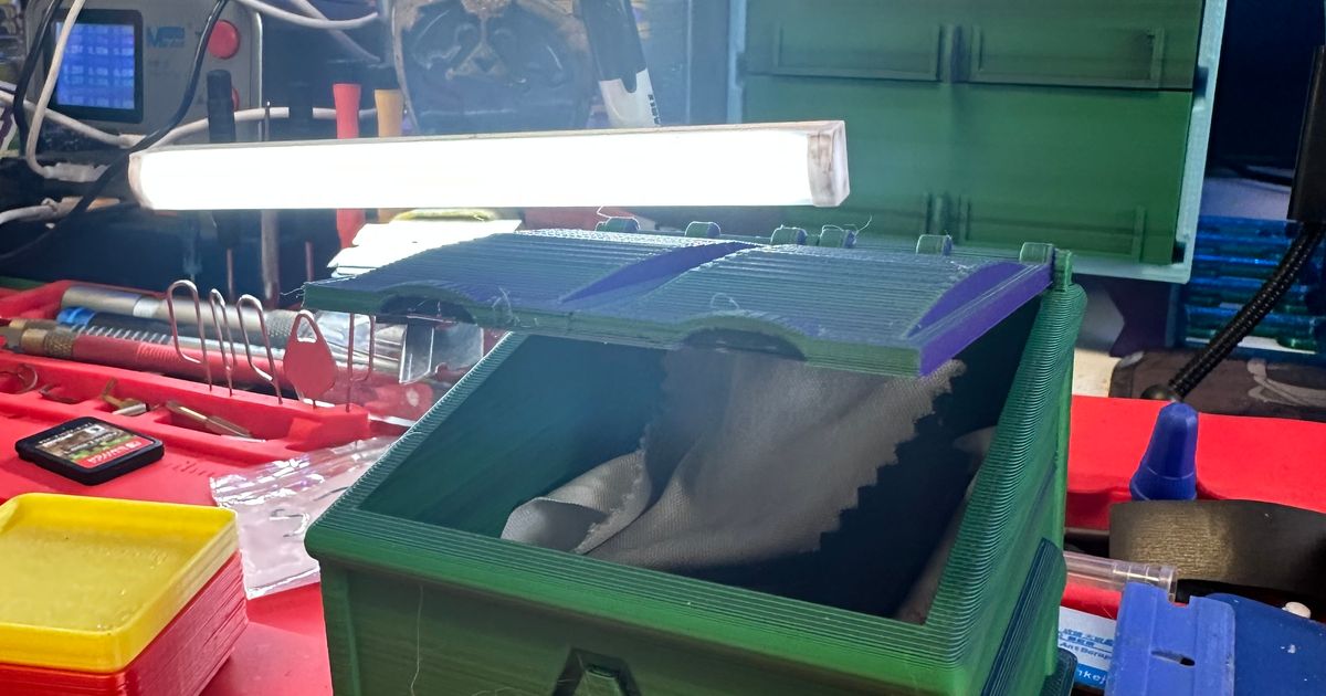 Gridfinity Dumpster Trash Can Recycle Bin by TailS MeDiA | Download ...