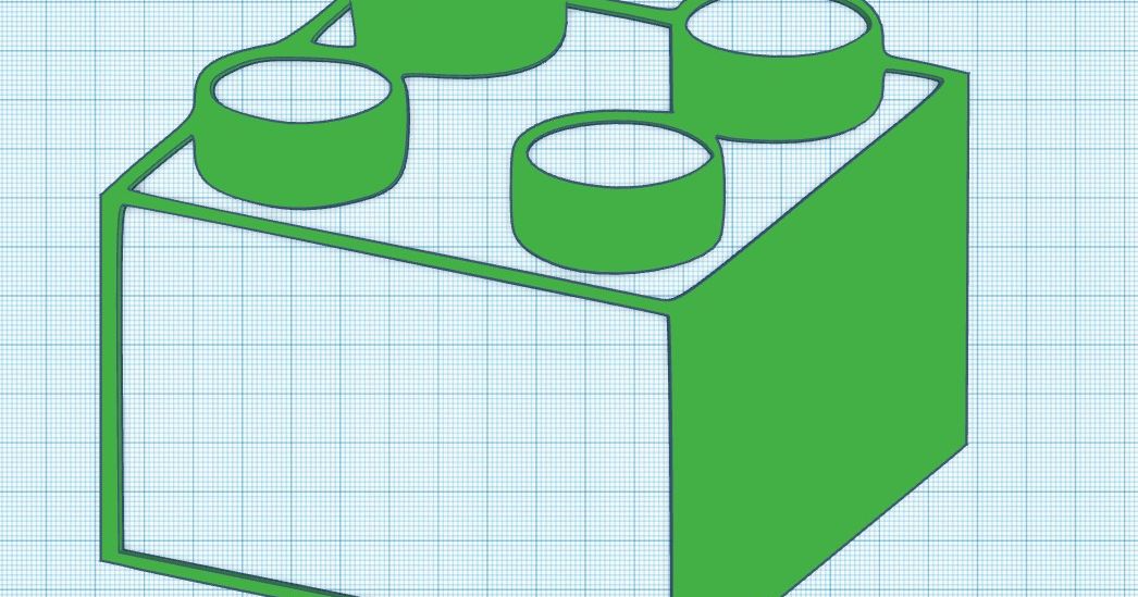 LEGO 4 BLOCK WALL ART by Ogama Industries | Download free STL model ...