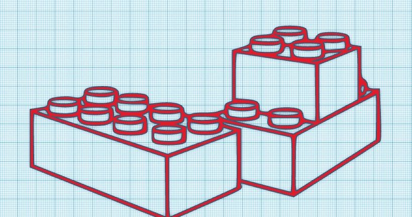 LEGO STACK BLOCKS WALL ART by Ogama Industries | Download free STL ...