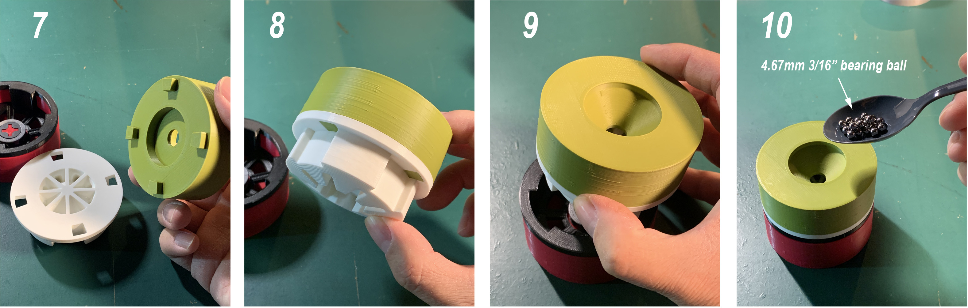 Tool update for 3D DIY grooved bearing 22*26*7 by 4XS | Download free ...