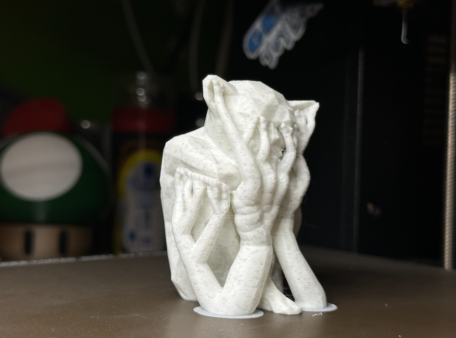 Low Poly Thinking Gargoyle Statue by GeekToyBox | Download free STL ...