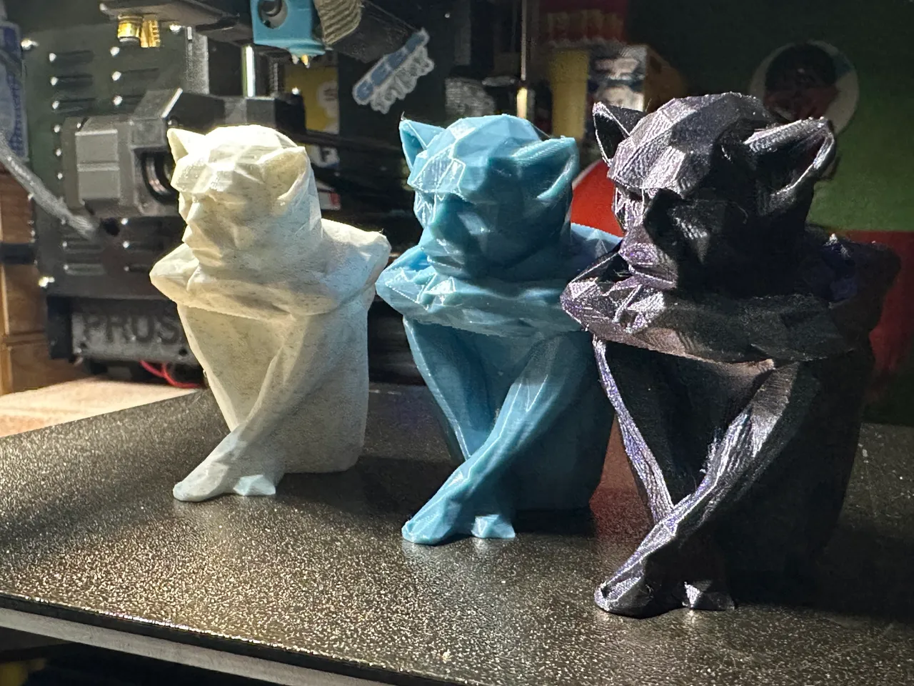 Low Poly Thinking Gargoyle Statue by GeekToyBox | Download free STL ...