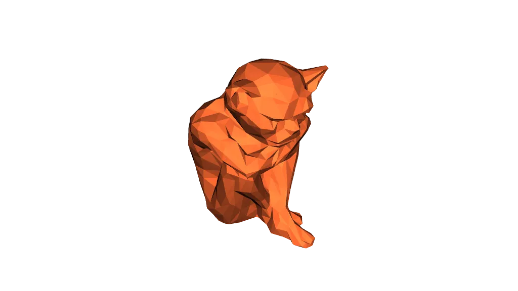 Low Poly Thinking Gargoyle Statue by GeekToyBox | Download free STL ...