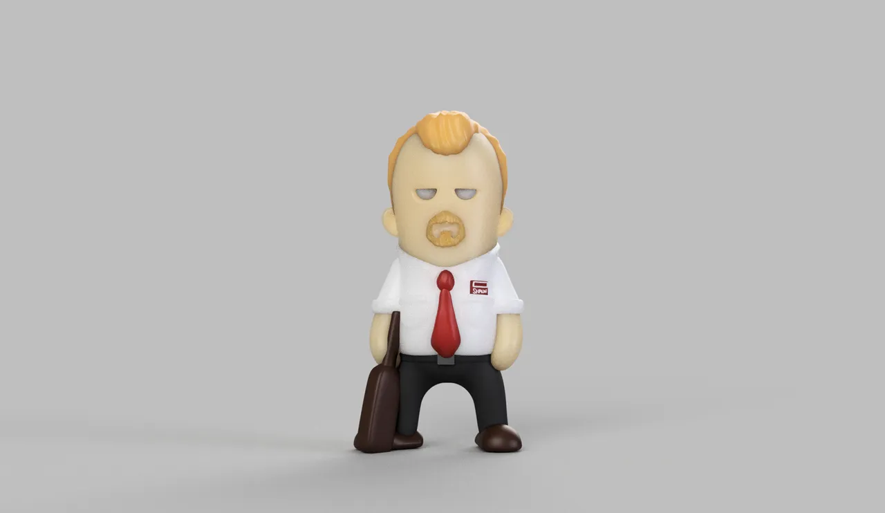 Mini Shaun and Ed... from the dead by Wekster | Download free STL model ...
