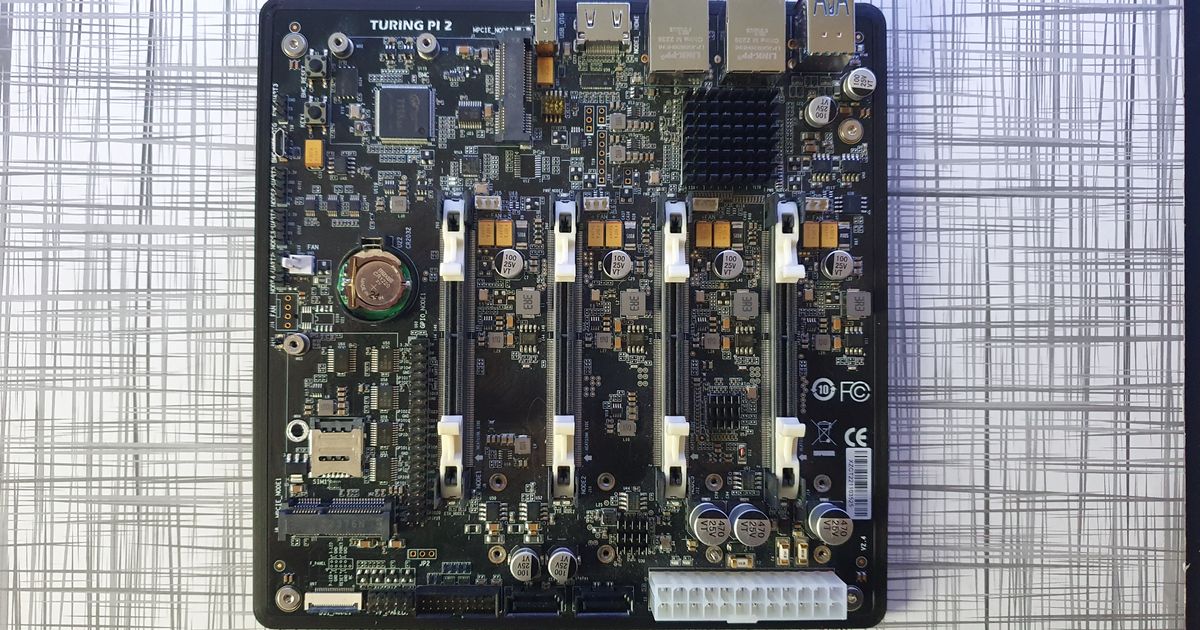 Mini ITX tray for Turing Pi 2 by DhanOS | Download free STL model ...