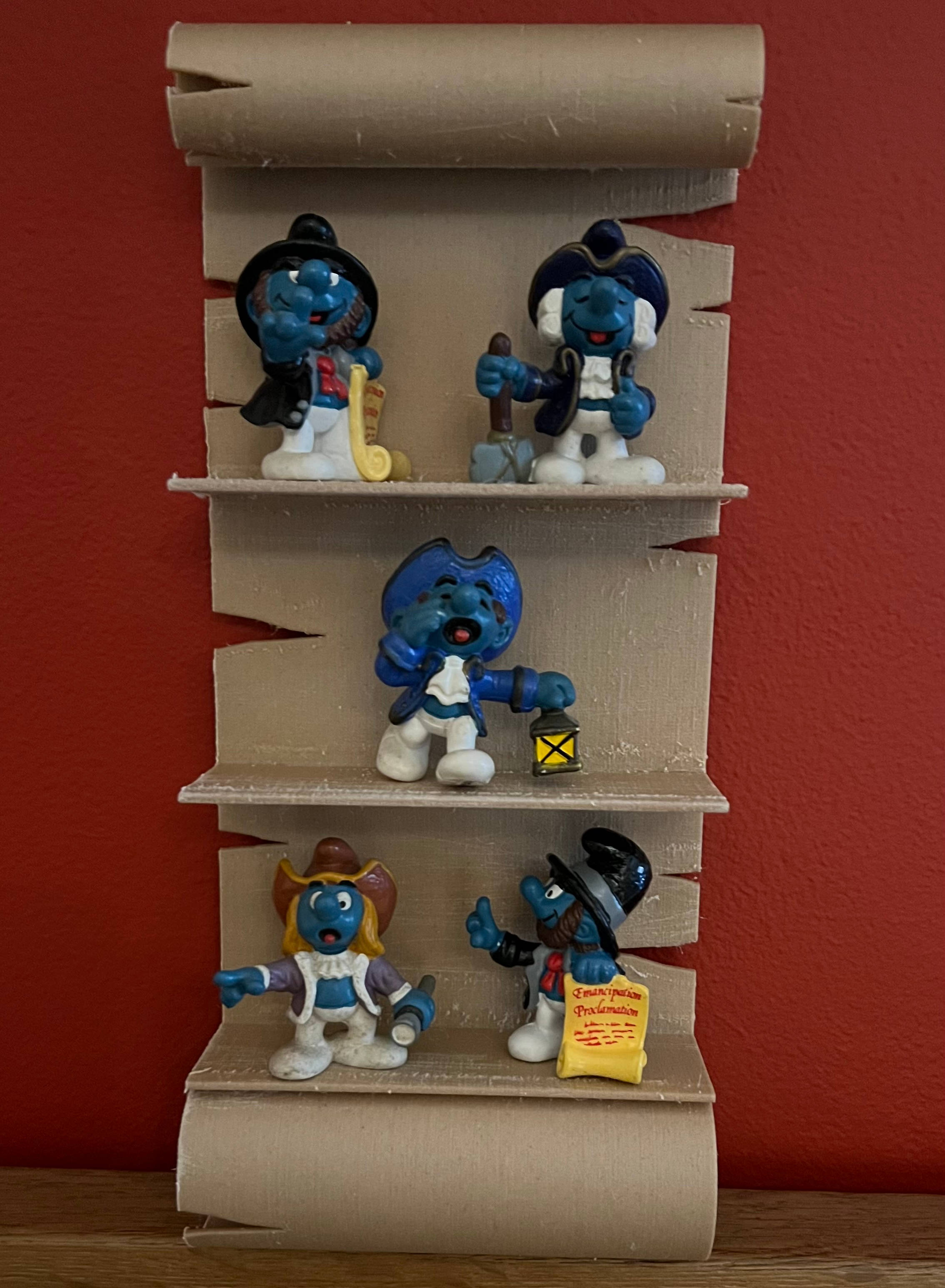 Scroll display for historical Smurfs by Paul Cobbaut | Download free ...