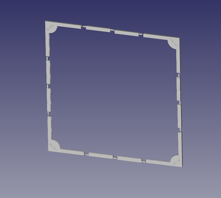 Modular Enclosure with Door and Hinges by cel | Download free STL model ...