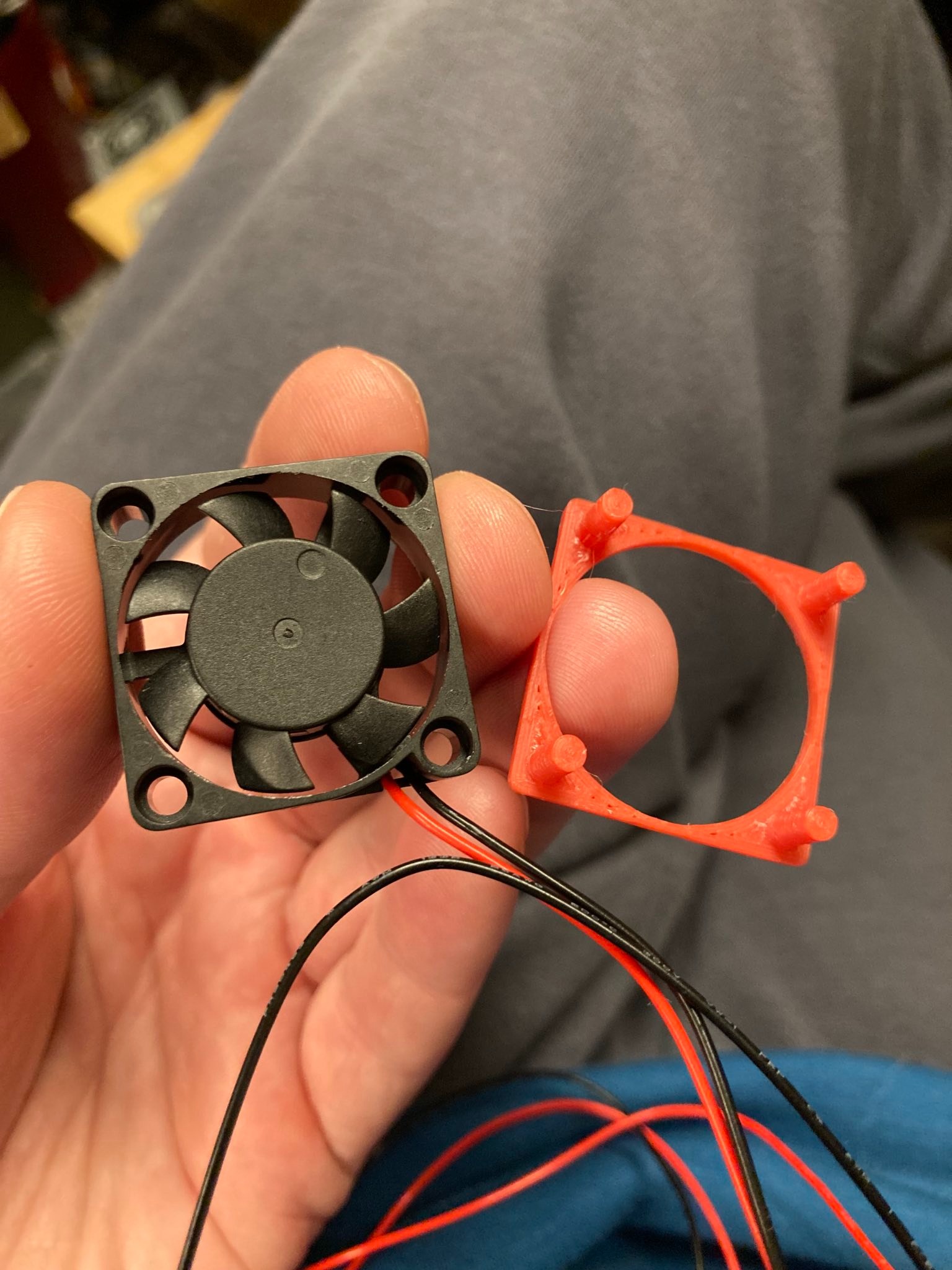 VORON V0.2 fan 3007 extension for fysetc kit 0.1 by smuk3d | Download ...