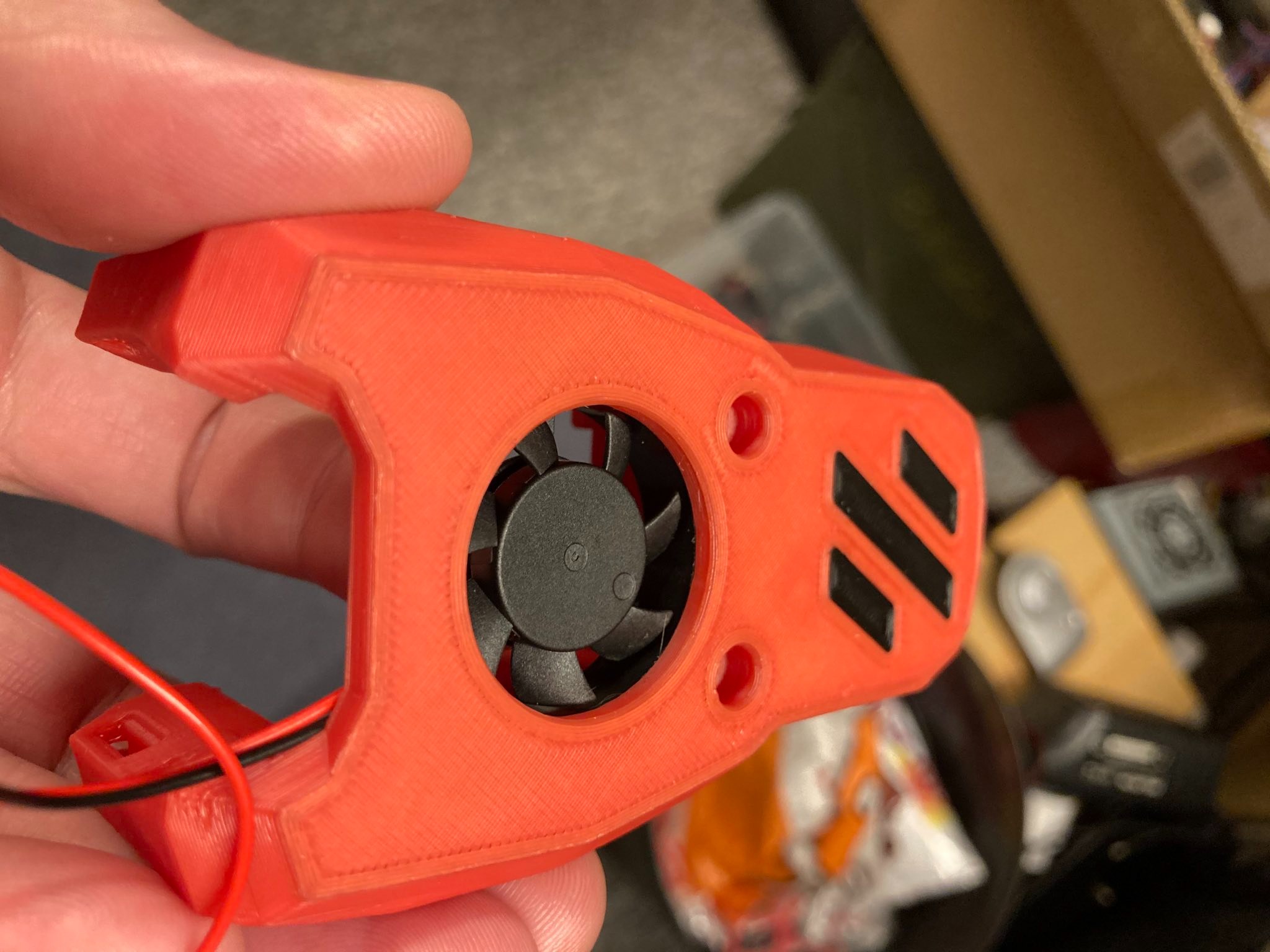 VORON V0.2 fan 3007 extension for fysetc kit 0.1 by smuk3d | Download ...