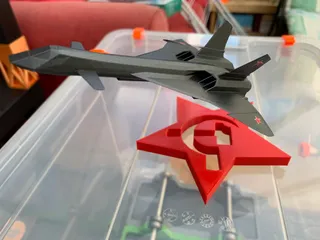 Firefox Mig 31 Model Base by David C | Download free STL model ...