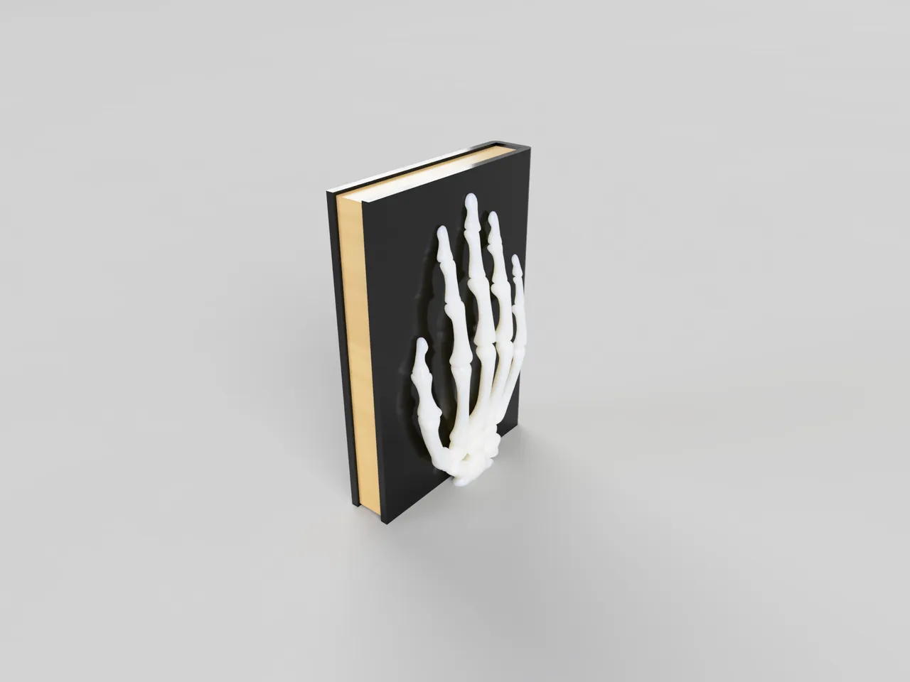 Skeleton Hand Bookend by E-leton | Download free STL model | Printables.com