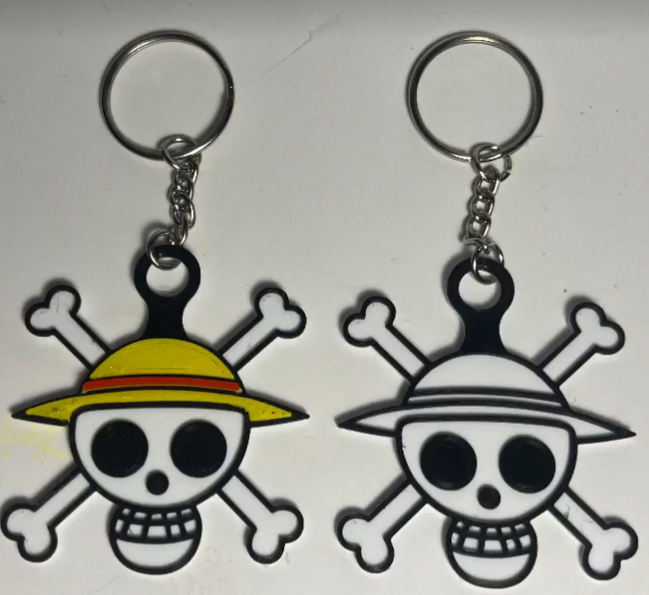 One Piece Keychain for Dual and Quad Color by Dlux Brand | Download ...