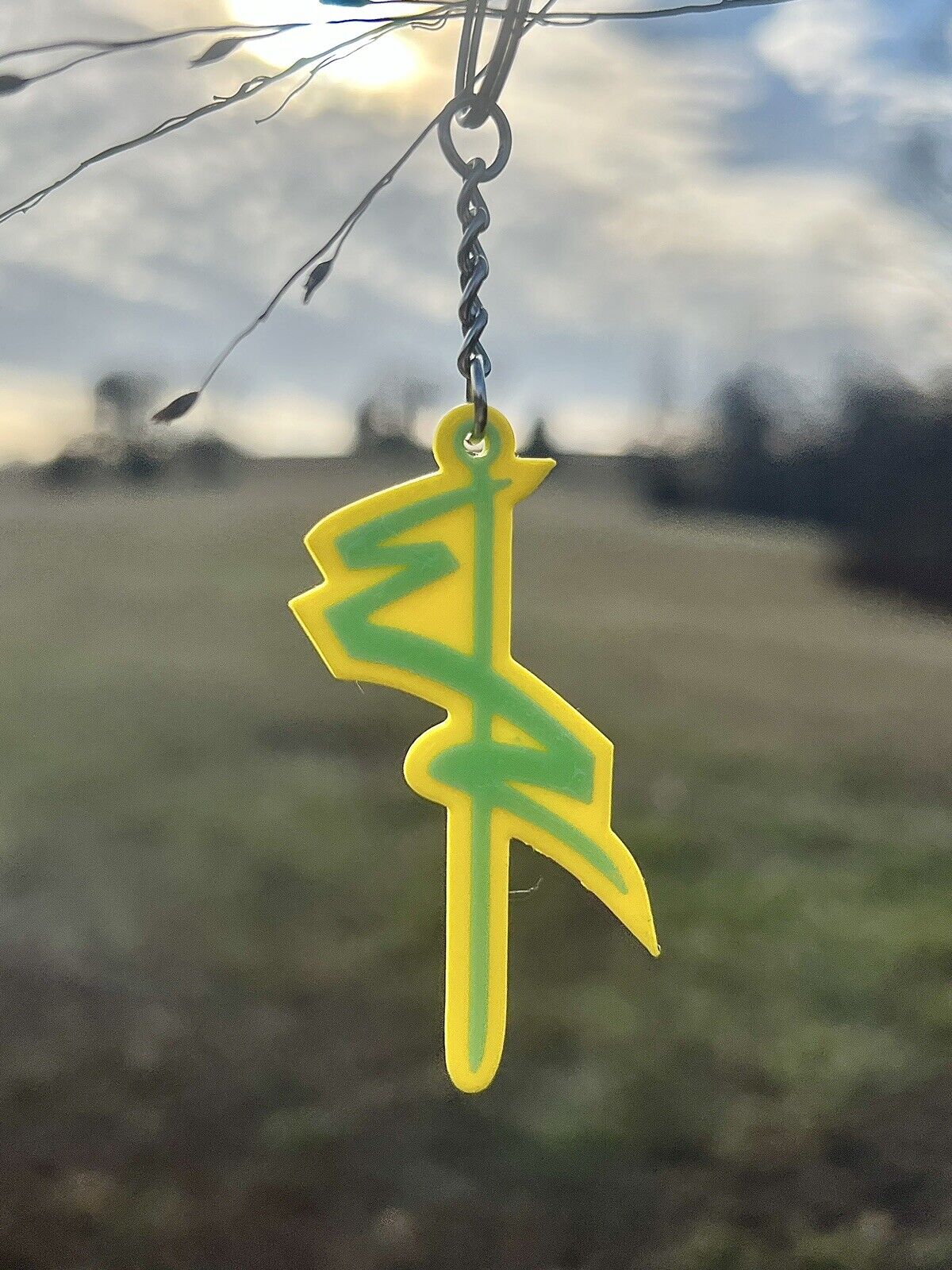 Cyberpunk Edgerunner Logo Keychain by Dlux Brand | Download free STL ...