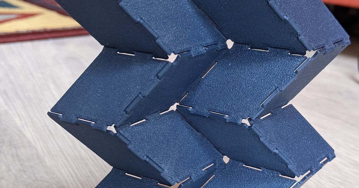 Miura Fold Origami by Manuel | Download free STL model | Printables.com