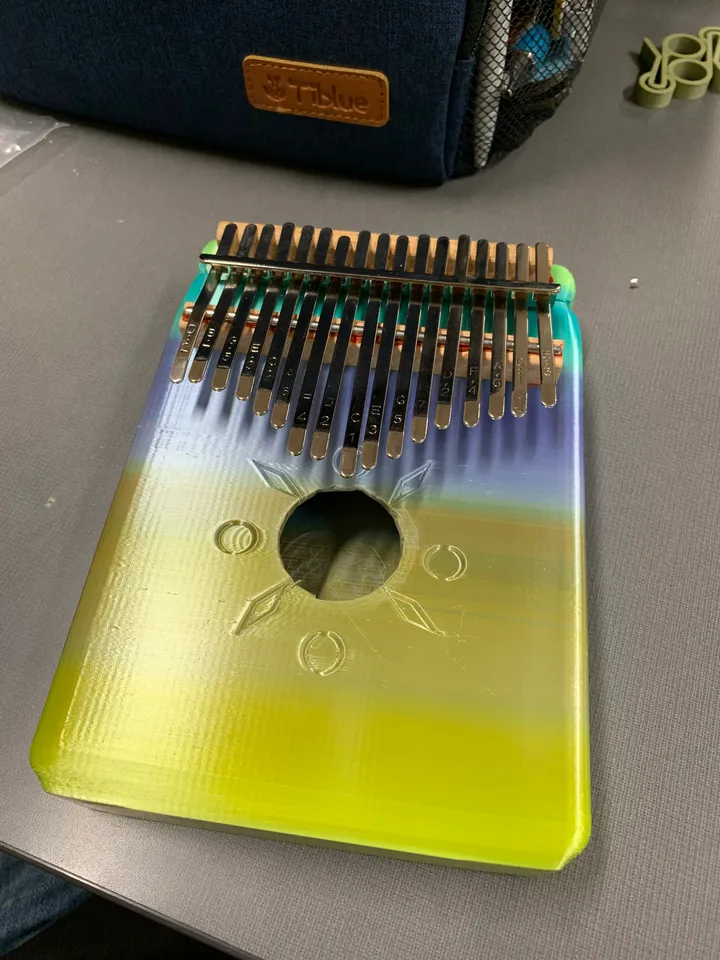 Print in Place Kalimba by Bradley Corl | Download free STL model ...