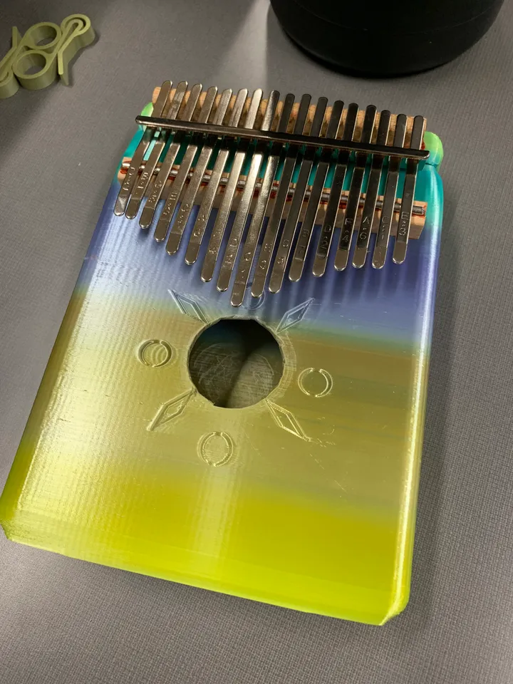 Print in Place Kalimba by Bradley Corl | Download free STL model ...