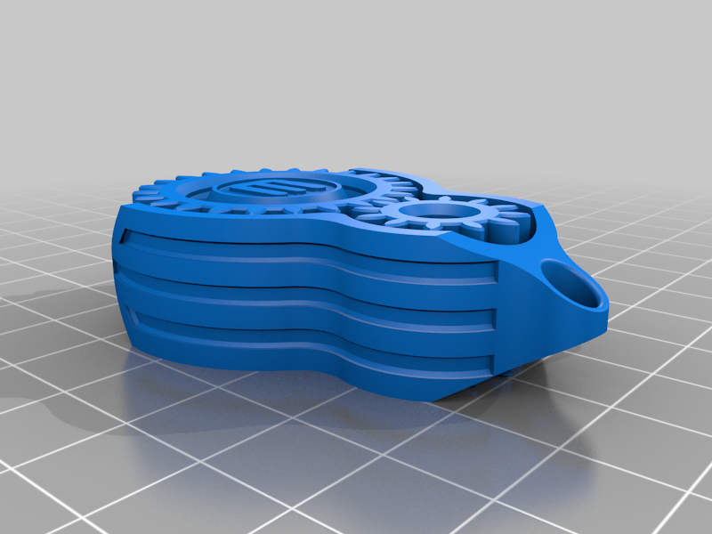 MakerBot Keyring Fidget Gear by Inspector5 | Download free STL model ...
