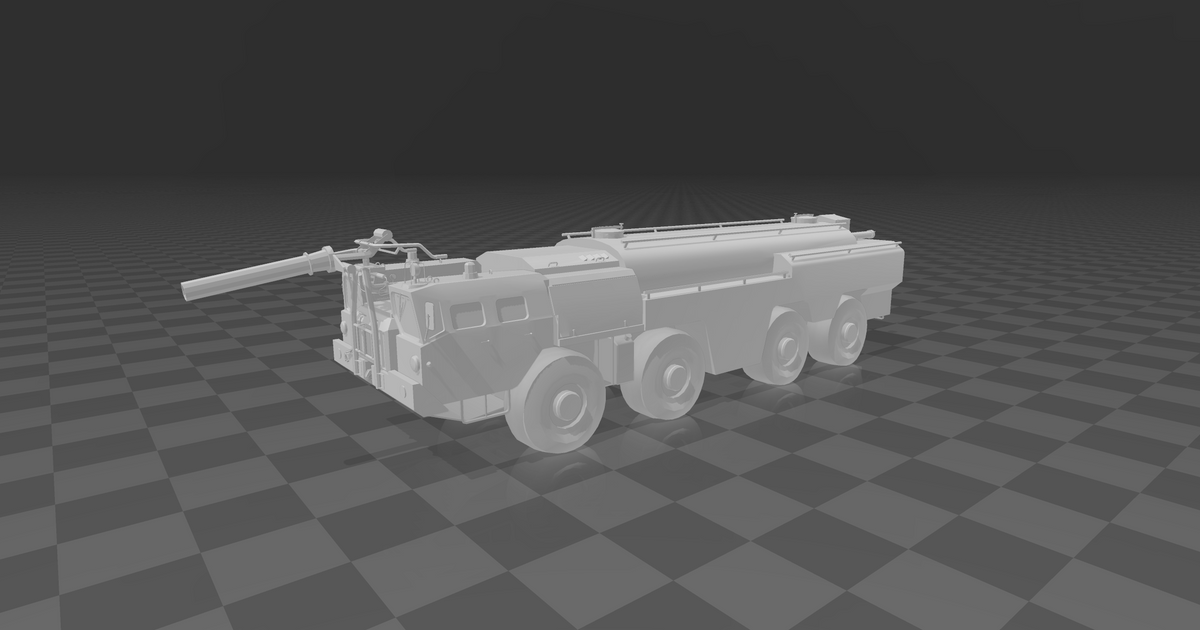 Fire truck from Fallout 76 by #1Primate | Download free STL model ...