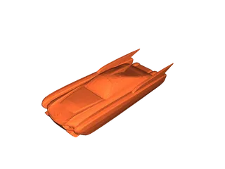 The Flying Car from Fallout 76 by #1Primate | Download free STL model ...