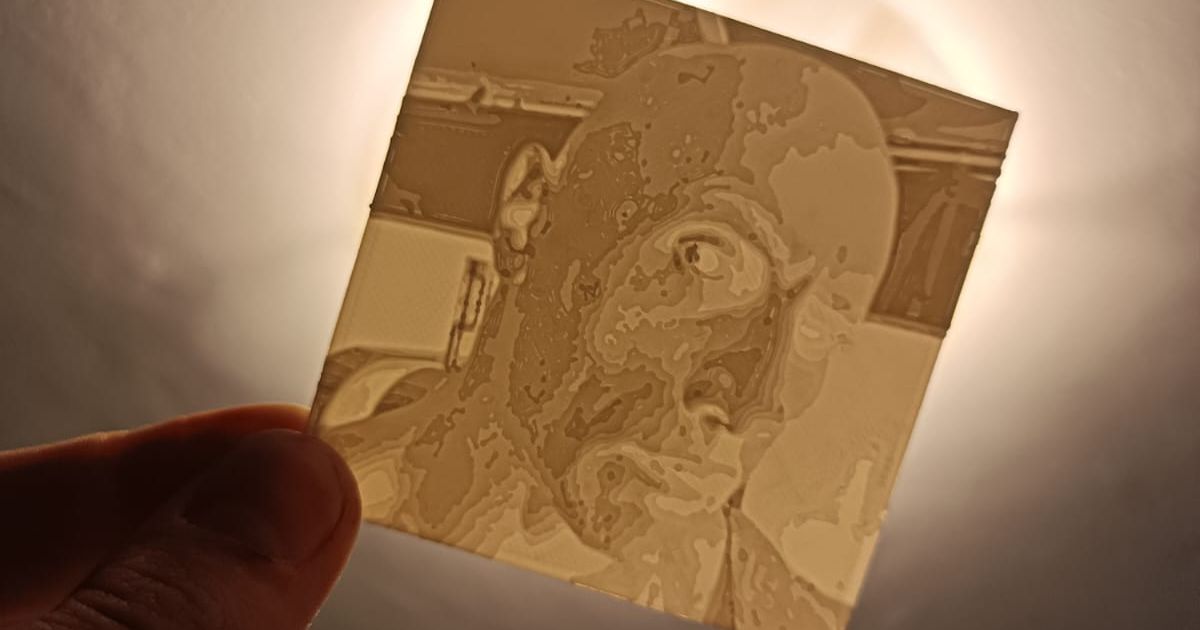 The Rock lithophane by 3D Tiskovec | Download free STL model ...