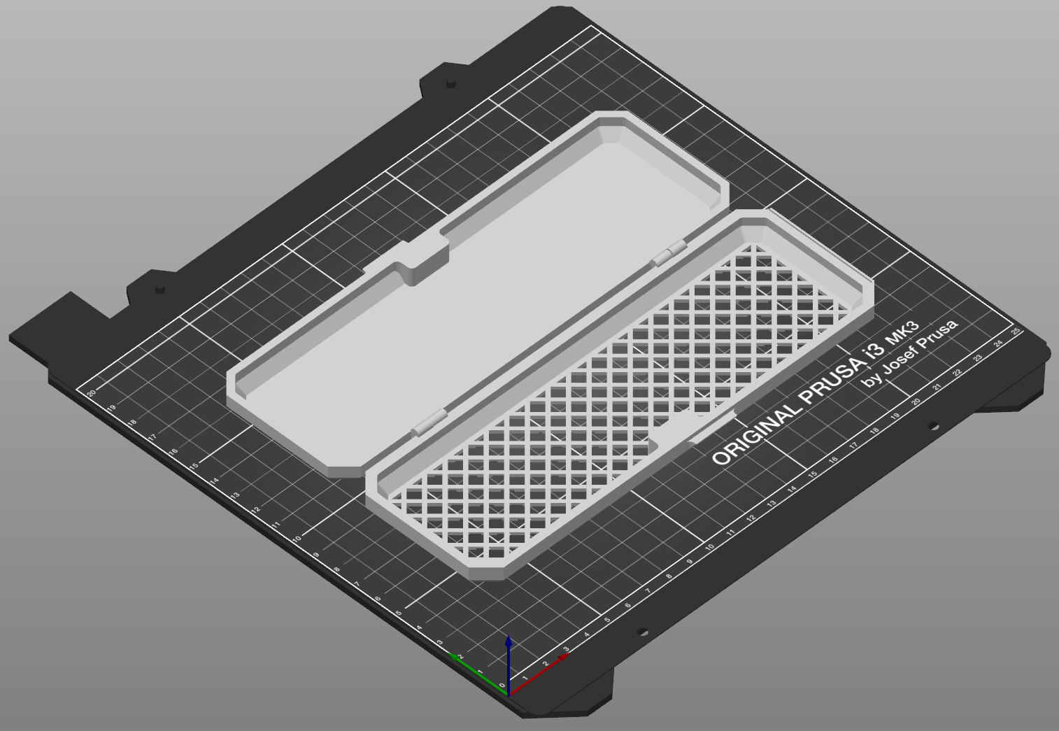 Face mask case with magnetic lock by Patrick | Download free STL model ...