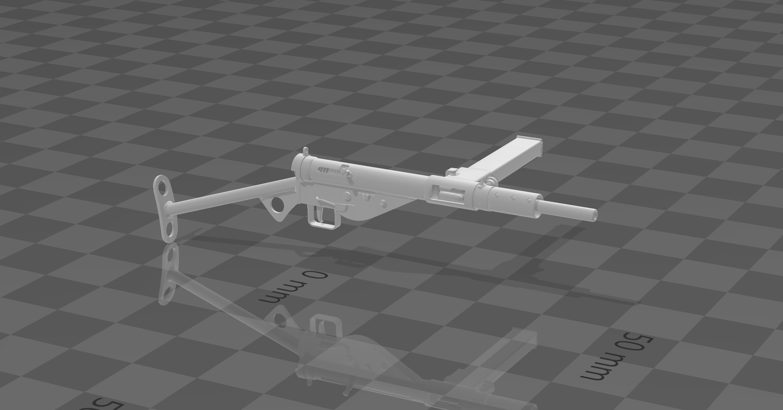 The 'Sten' gun from Fallout 76 by #1Primate | Download free STL model ...