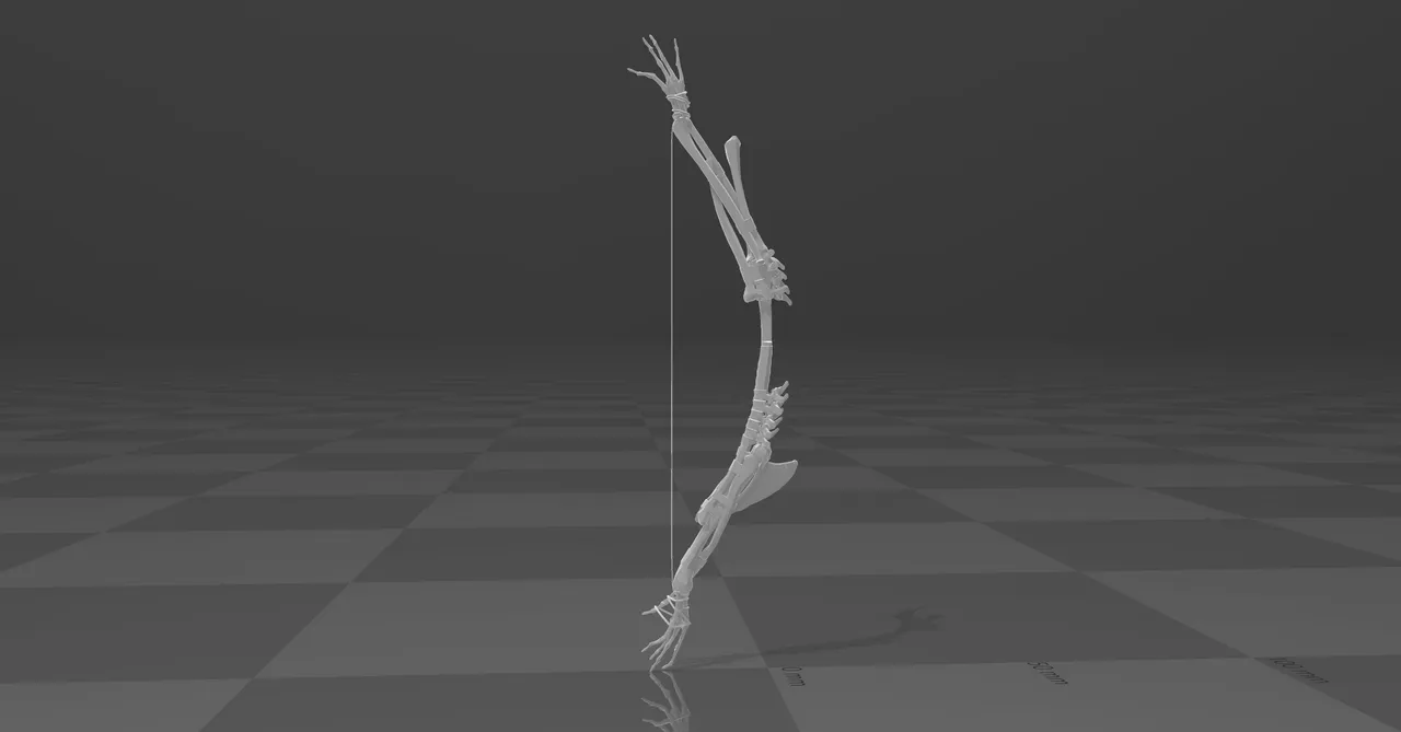 The 'Bone Bow' from Fallout 76 by #1Primate | Download free STL model ...