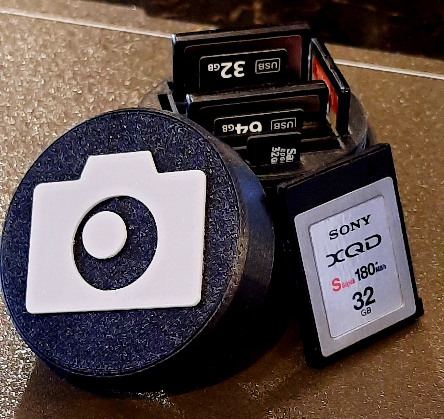 Nikon XQD Memory Card Case by The Corned One | Download free STL model ...