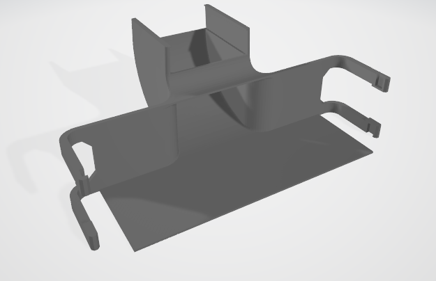 Ram Cooler duct 2 slots 40x20 by Migyololol | Download free STL model ...
