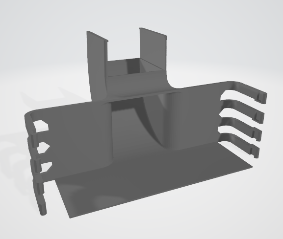 Ram Cooler duct 2 slots 40x20 by Migyololol | Download free STL model ...