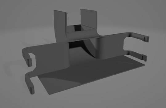 Ram Cooler duct 2 slots 40x20 by Migyololol | Download free STL model ...