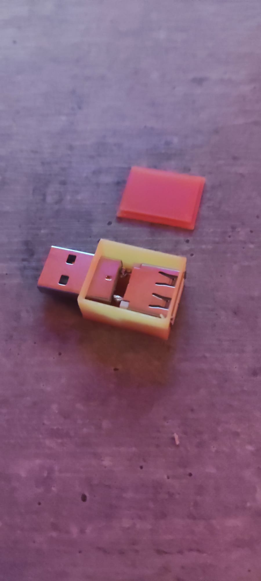 USB Data Blocker Gehäuse by Space Invader | Download free STL model ...