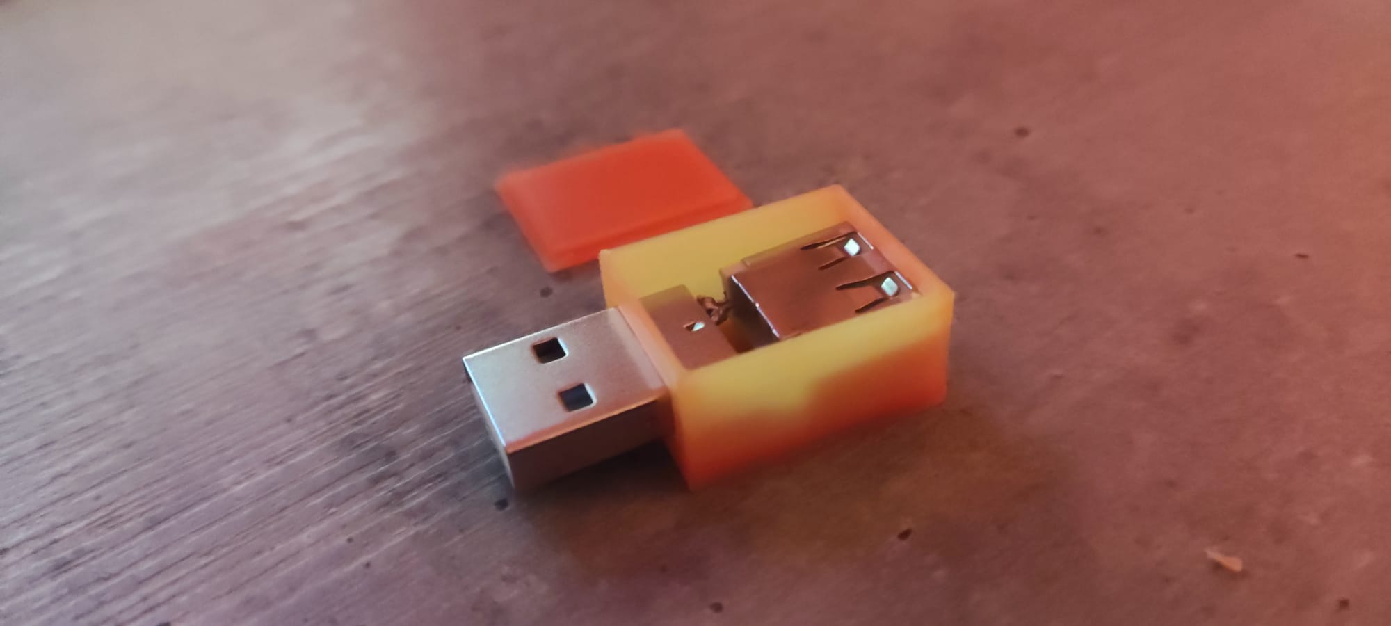 USB Data Blocker Gehäuse by Space Invader | Download free STL model ...