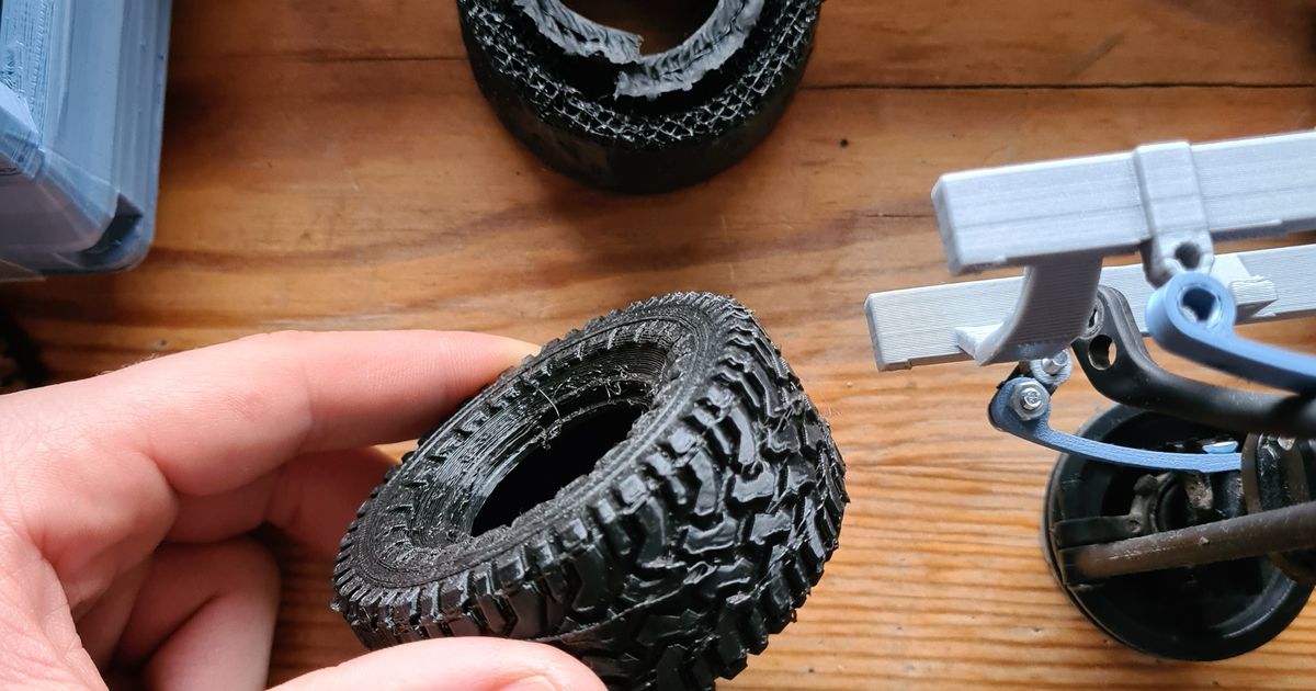 RC Defender tire by Stasys | Download free STL model | Printables.com