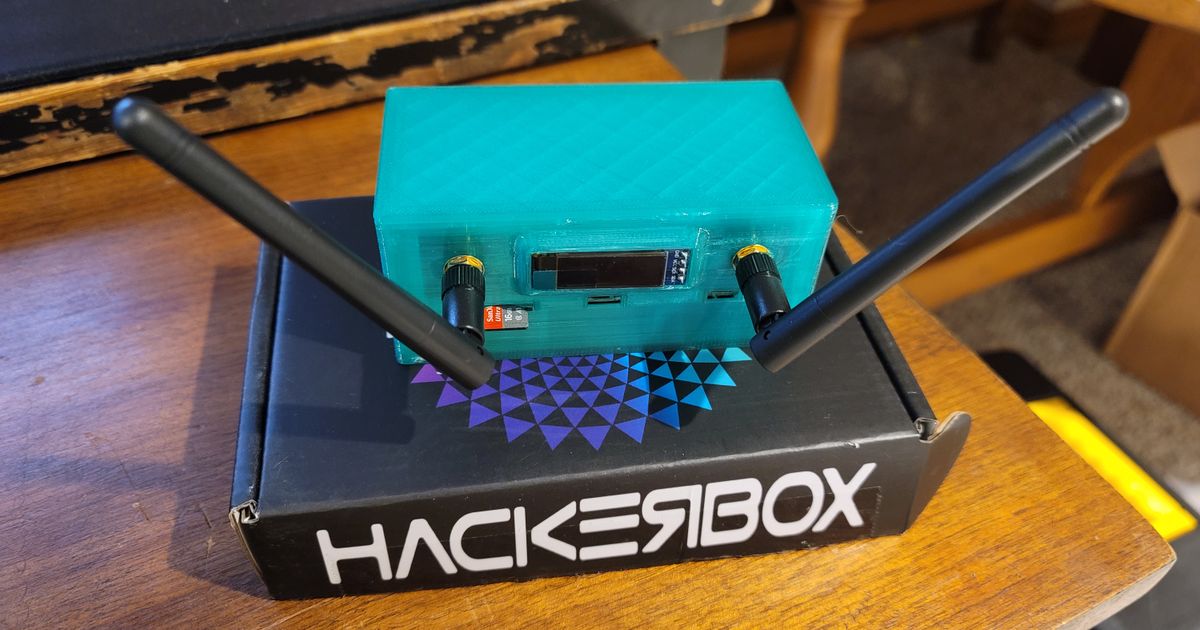 Hackerbox 0089 WiSpy Box by Bad Acid Prints | Download free STL model ...