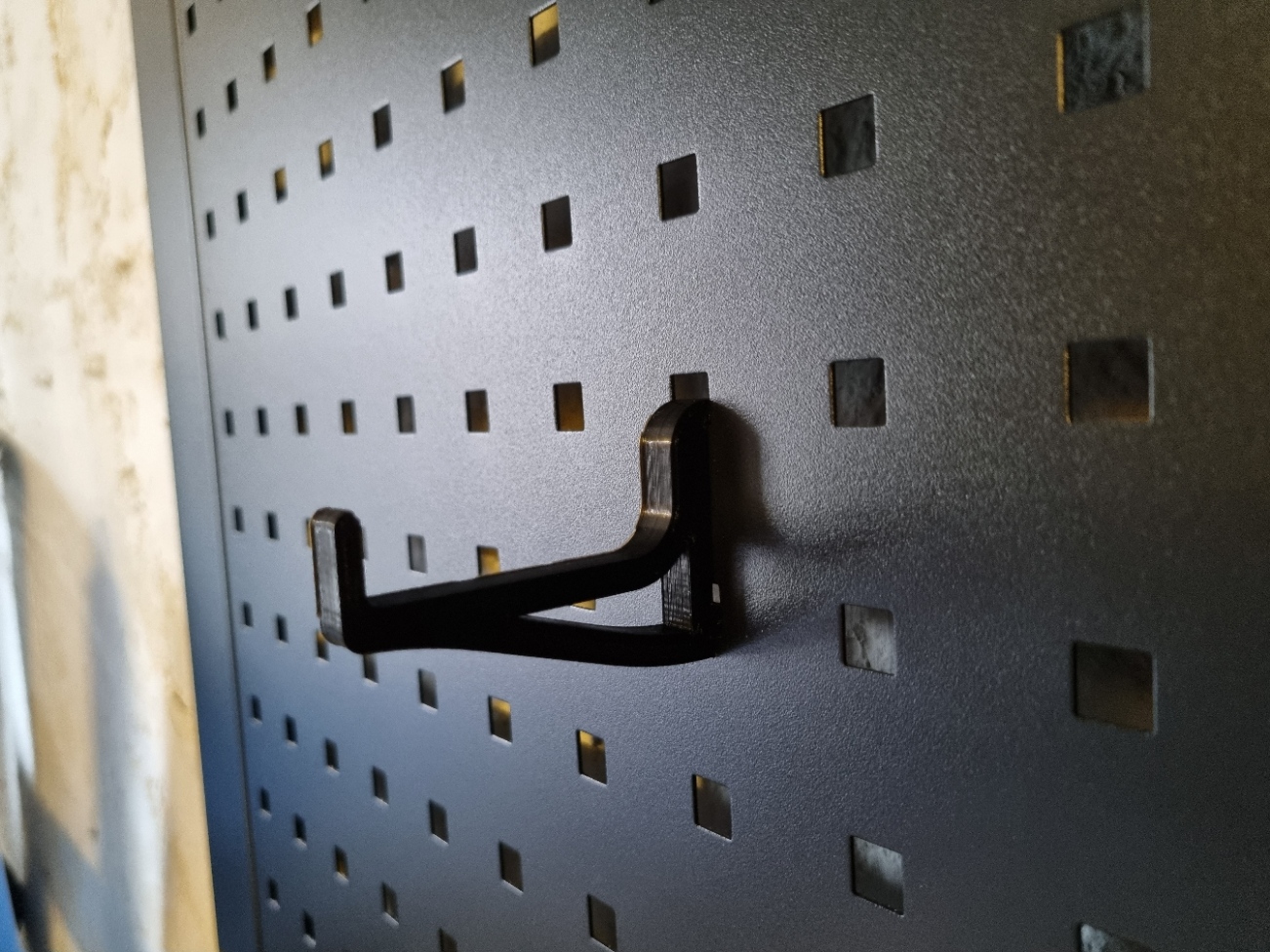 Square Pegboard Hook by Svettis | Download free STL model | Printables.com